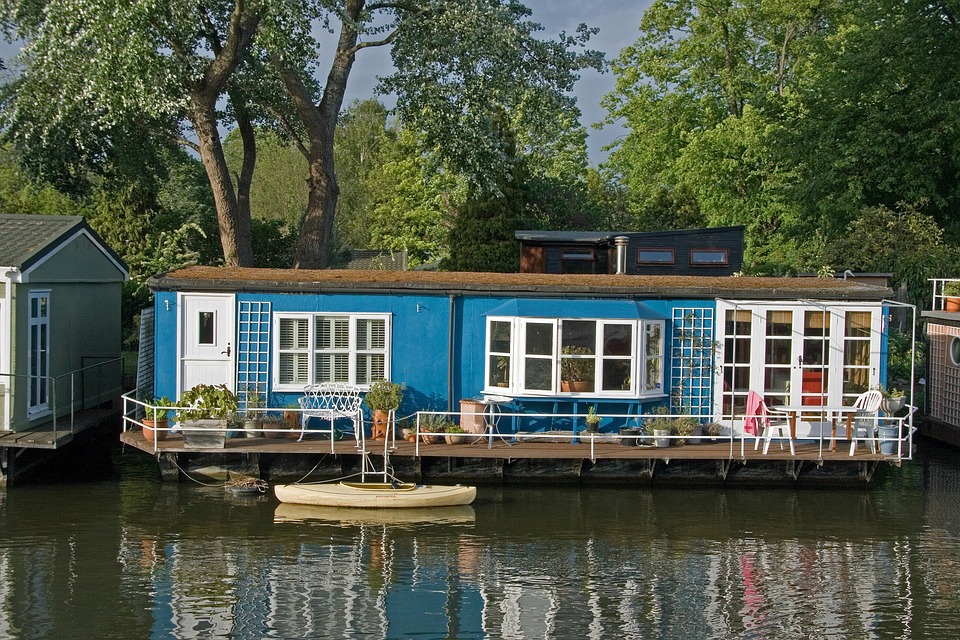 Houseboat Channel - Free photo on Pixabay