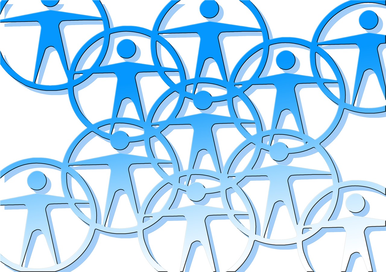 Download Networking, Community, Silhouettes. Royalty-Free Stock ...
