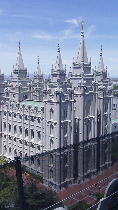 Salt Lake City Kuil Kota Danau - Foto gratis di Pixabay