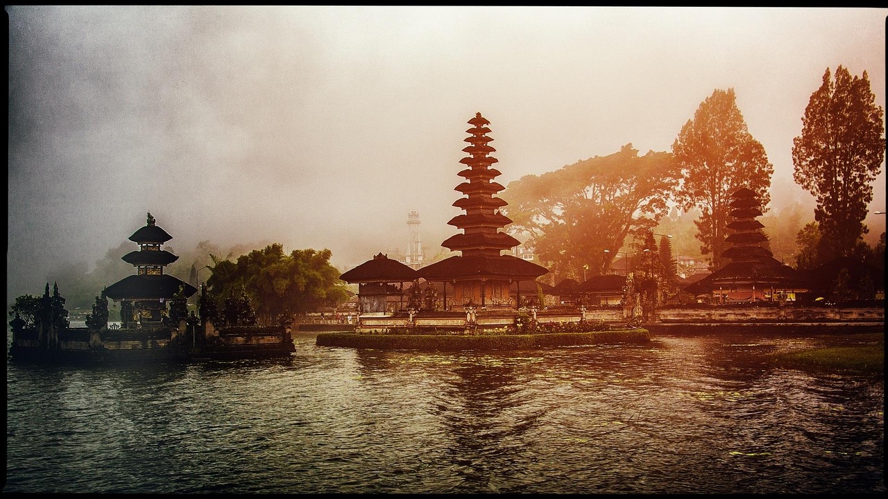 Temple Bali Lake - Free photo on Pixabay