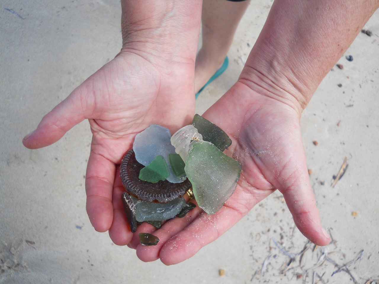 Broken Glass Beach Free Photo On Pixabay Pixabay