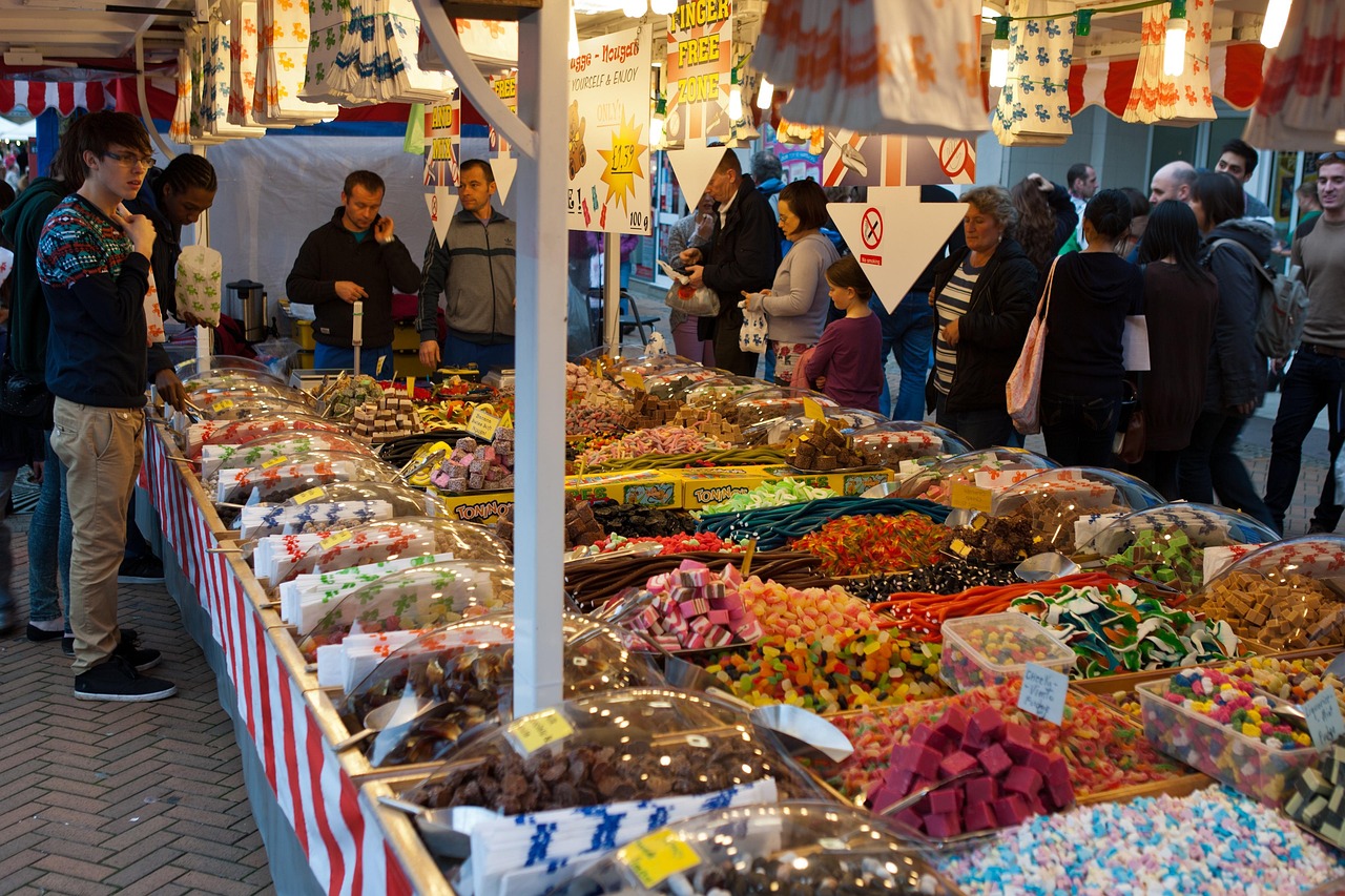 Sweet Stall Street Market - Free photo on Pixabay - Pixabay