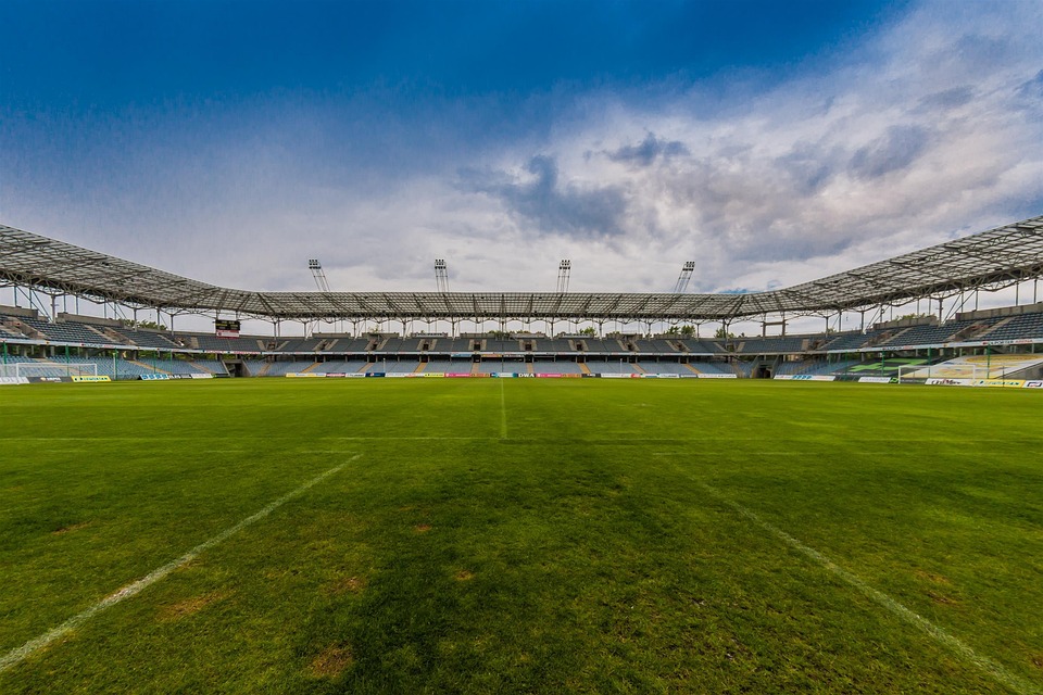 Bola Stadion Sepak - Foto gratis di Pixabay