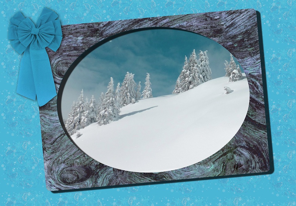 Download Picture Frame Winter Christmas Royalty-Free Stock Illustration ...