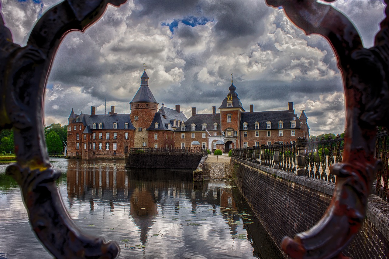 Castillo Anholt Estanque - Foto gratis en Pixabay - Pixabay