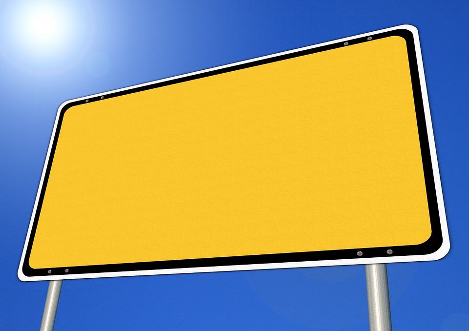 Schild Hinweis Himmel - Kostenloses Bild auf Pixabay