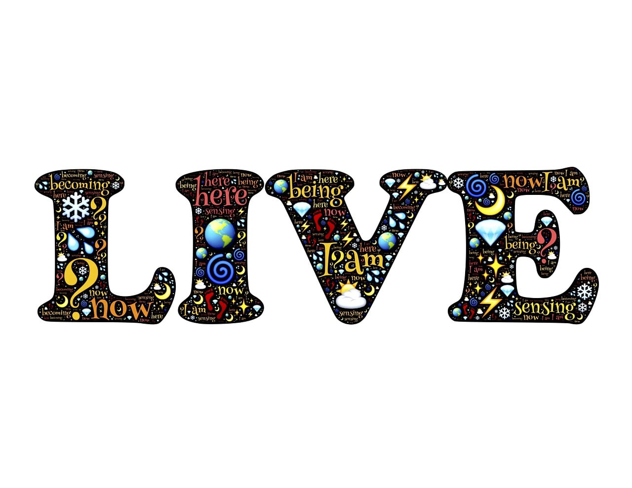 Download Live, Be, Being. Royalty-Free Stock Illustration Image - Pixabay