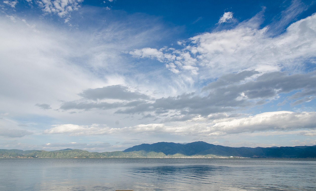 Le Lac Erhai Ciel Bleu Nuage - Photo gratuite sur Pixabay - Pixabay