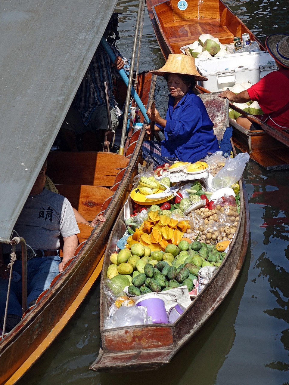 Damnoen Saduak Floating Market - Free photo on Pixabay