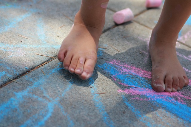 Bare Feet Chalk - Free photo on Pixabay