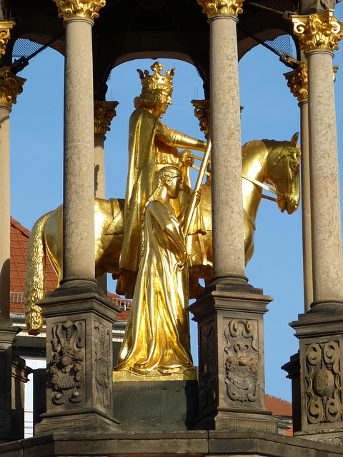 Skulptur Golden Magdeburger Reiter - Kostenloses Foto auf Pixabay - Pixabay