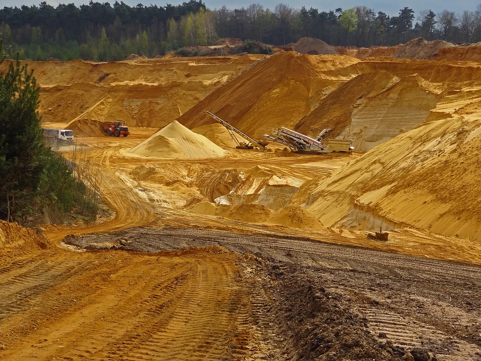 Open Pit Mining Sand Raw Materials - Free photo on Pixabay