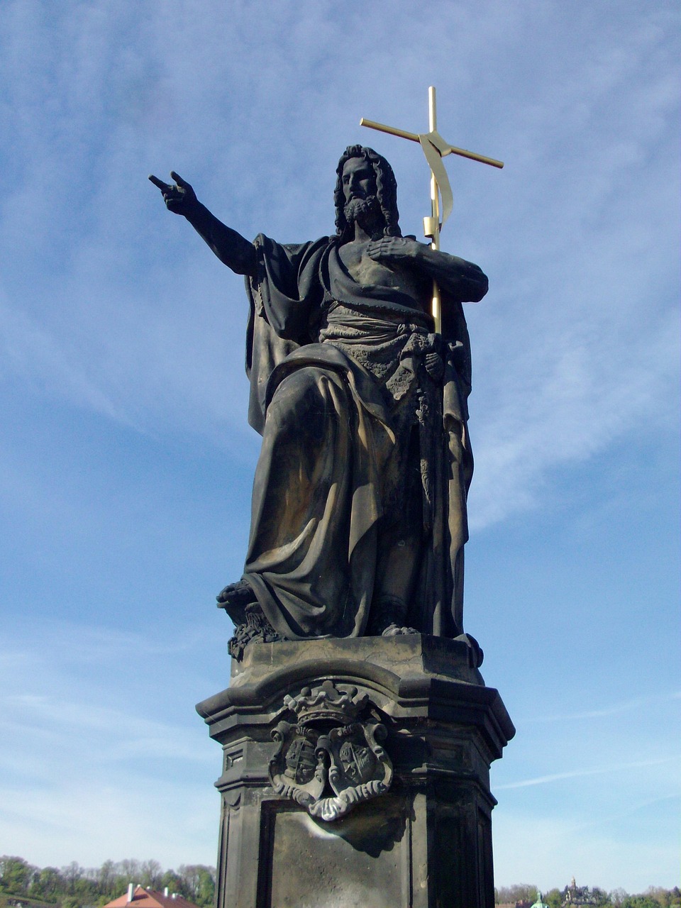 Prague Statue Cross - Free photo on Pixabay - Pixabay