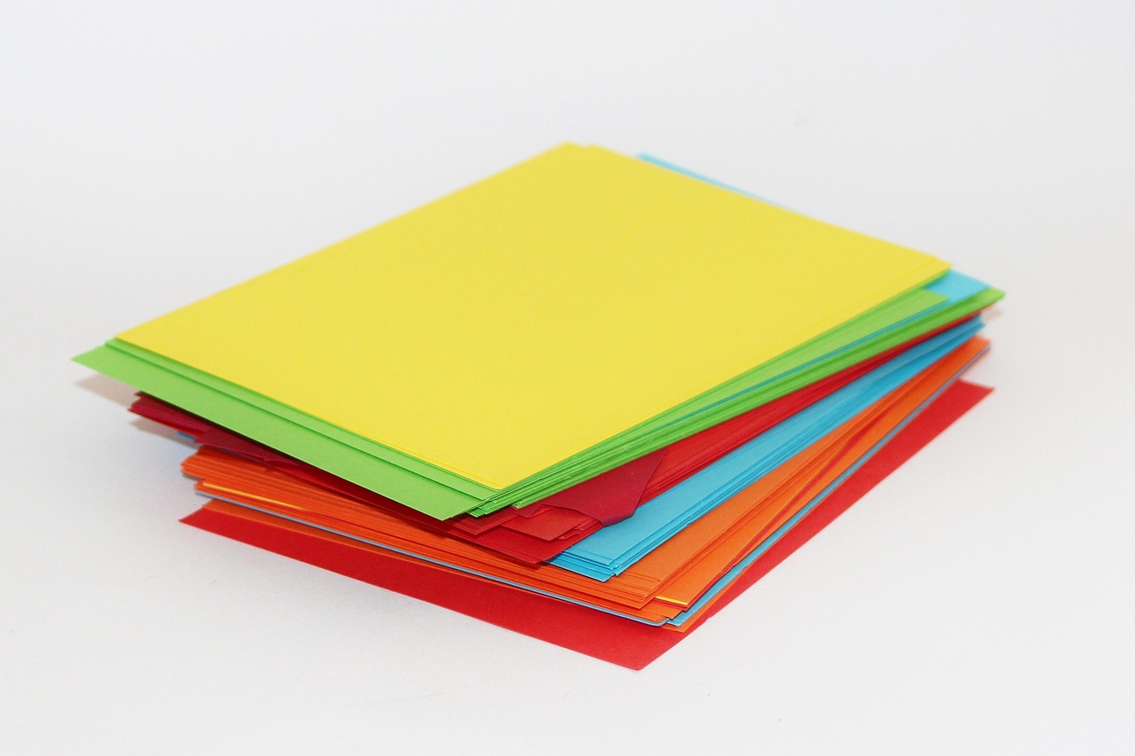 Colored Paper Cards - Free photo on Pixabay - Pixabay