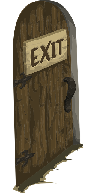 Download Exit, Door, Wooden. Royalty-Free Vector Graphic - Pixabay
