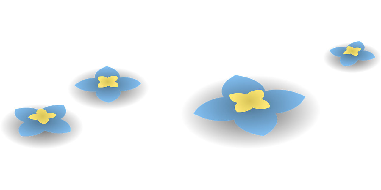 Download Flowers, Blue, Blossoms. Royalty-Free Vector Graphic - Pixabay