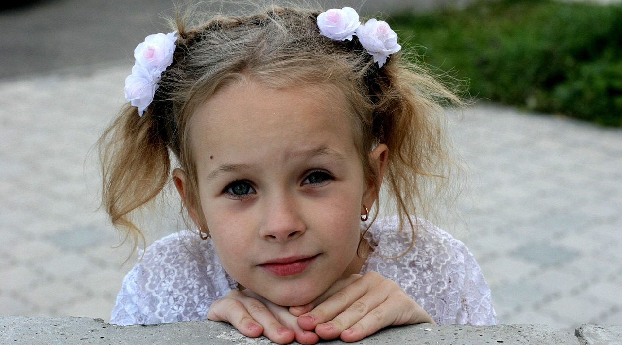 Das Kleine Mädchen Porträt Ein - Kostenloses Foto auf Pixabay