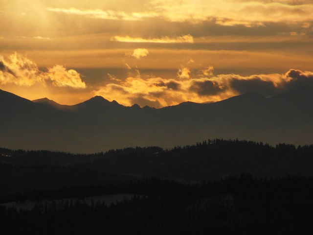 Tatry Pegunungan Sunset - Foto gratis di Pixabay - Pixabay