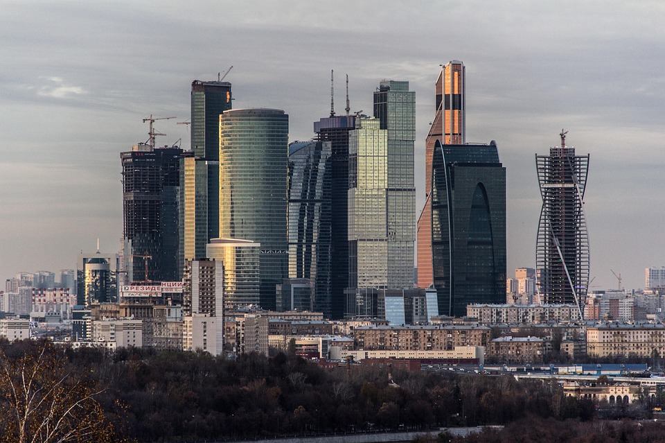 Moskau Moscow City Wolkenkratzer · Kostenloses Foto auf Pixabay