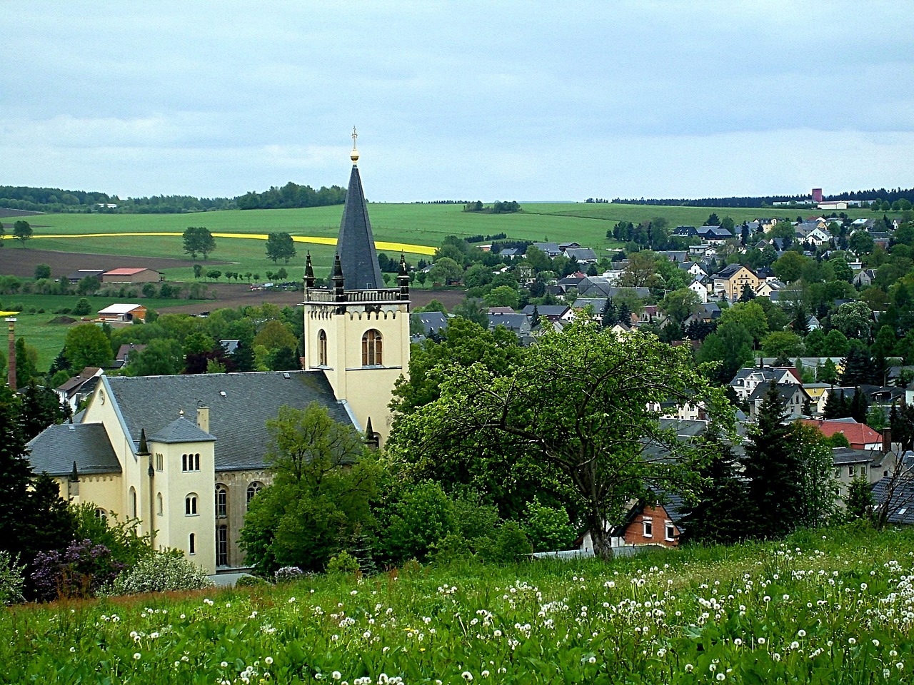Eppendorf Sachsen Blick Kostenloses Foto Auf Pixabay