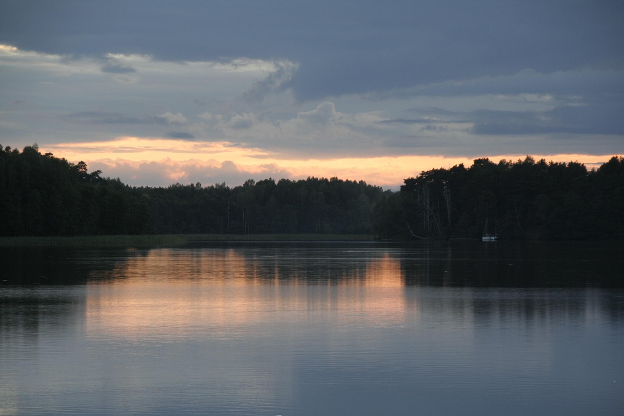 Sjö Sunset Vatten - Gratis foto på Pixabay - Pixabay