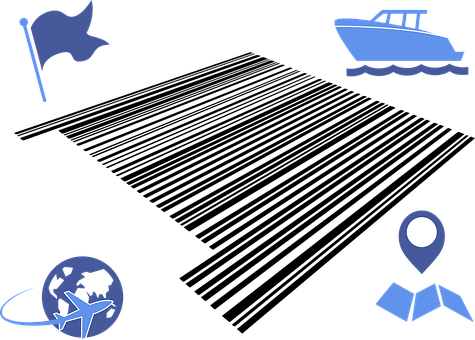 Download Barcode, Plane, Truck. Royalty-Free Vector Graphic - Pixabay