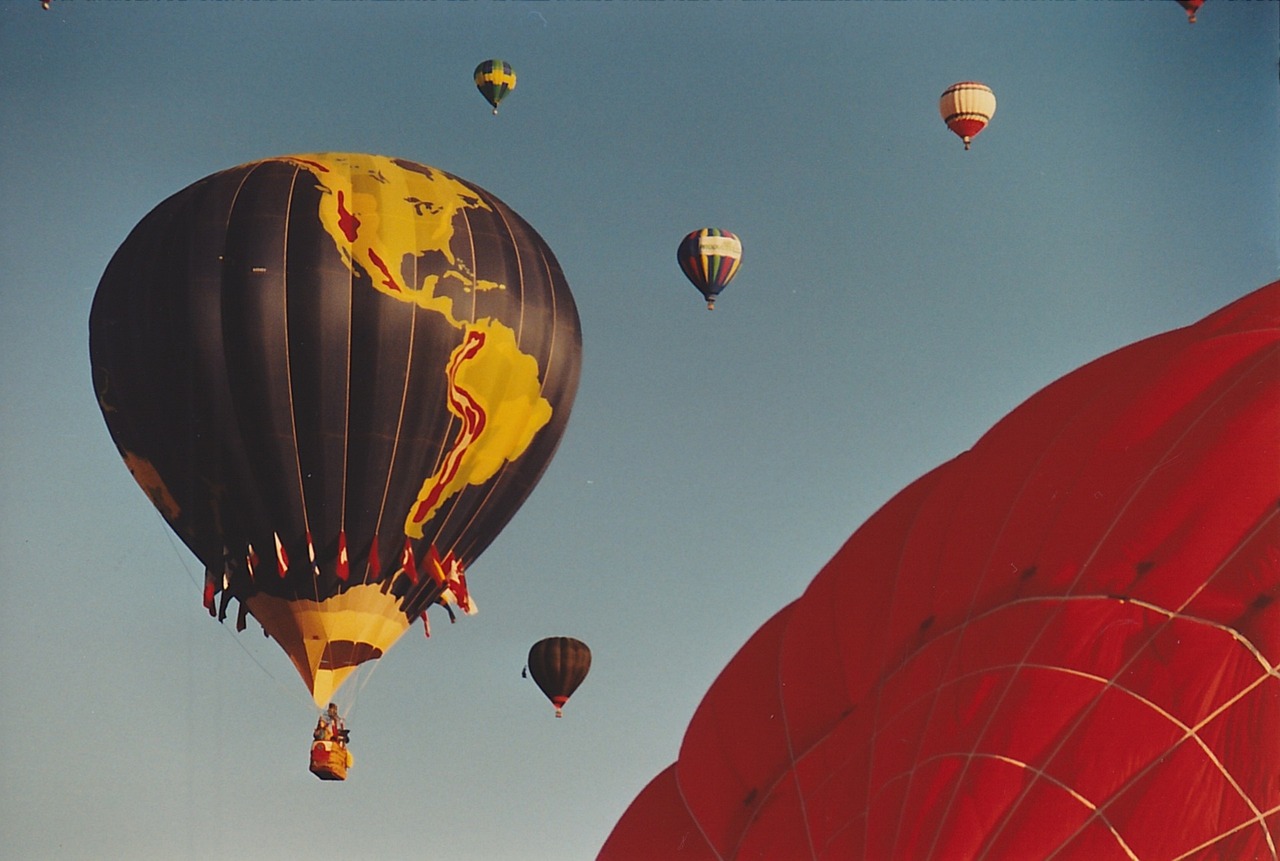 Globo Aerostático Vistoso - Foto gratis en Pixabay - Pixabay
