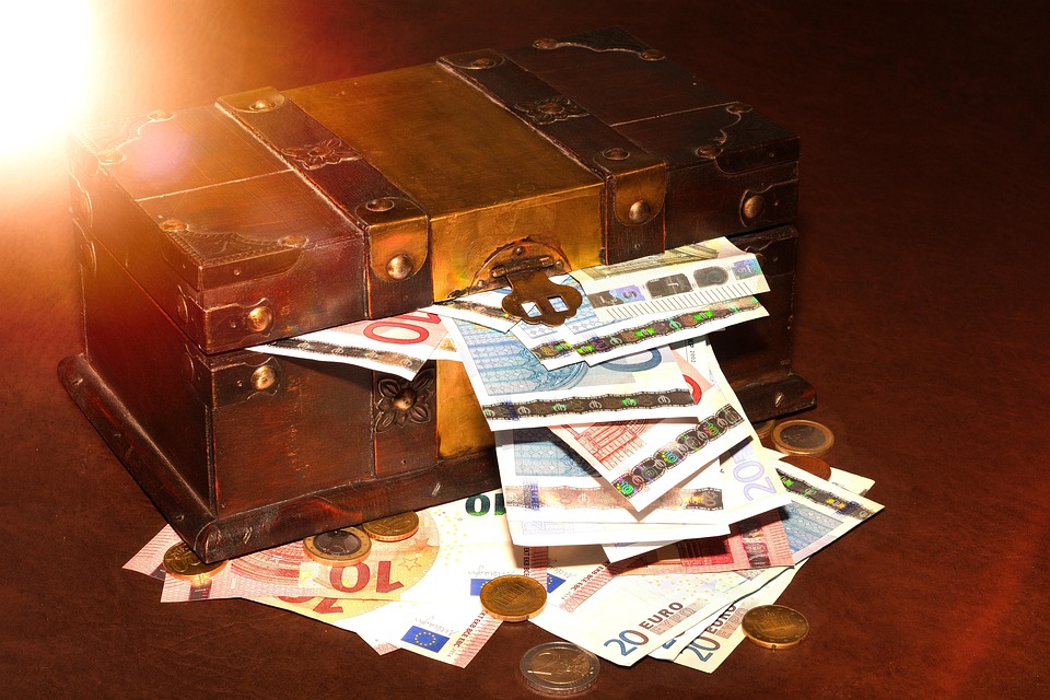 Skattkista Pengar Papperspengar - Gratis foto på Pixabay