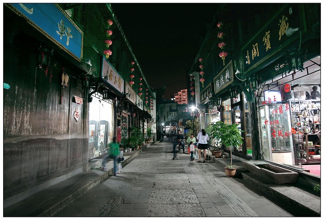Taizhou Haimen Old Street Night - Free photo on Pixabay