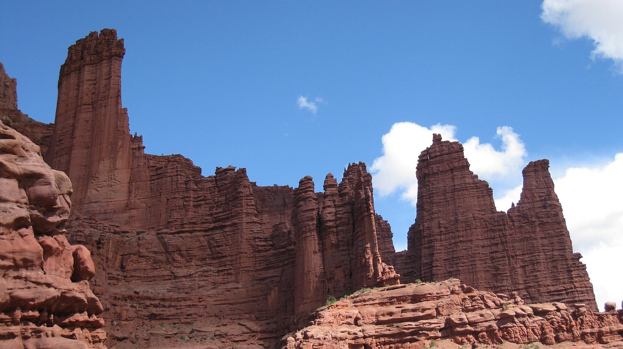 Fisher Towers Landscape Sandstone - Free photo on Pixabay - Pixabay
