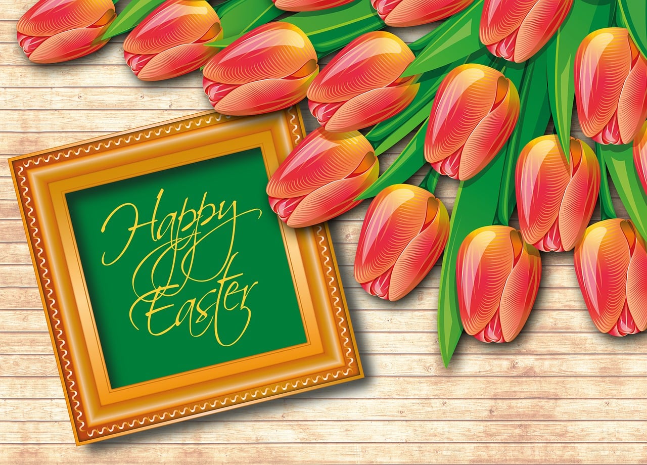 Download Easter, Tulip, Bunch Of Flowers. Royalty-Free Stock ...