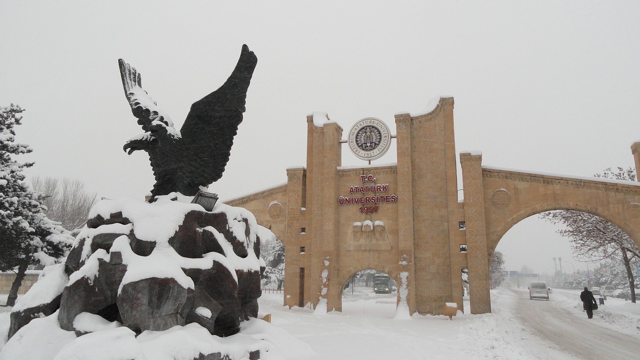 Winter Ataturk University I'M - Free photo on Pixabay - Pixabay