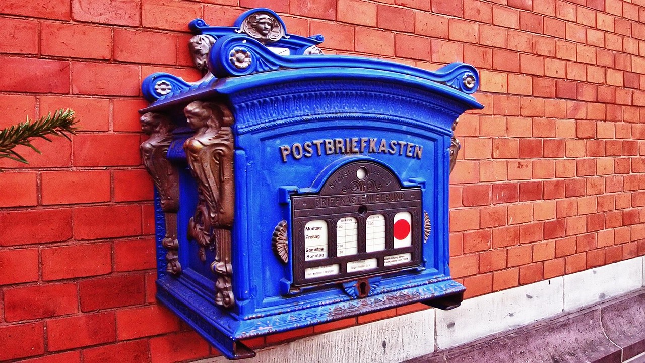Letter Box Post Office Blue - Free photo on Pixabay - Pixabay