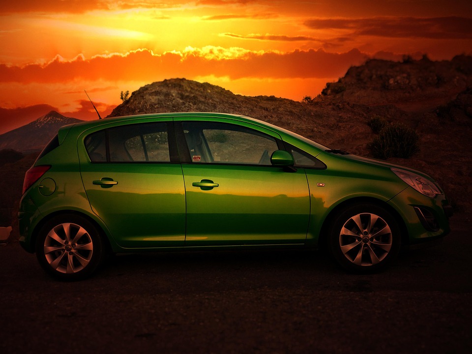 Automobile Sunset Opel - Free photo on Pixabay