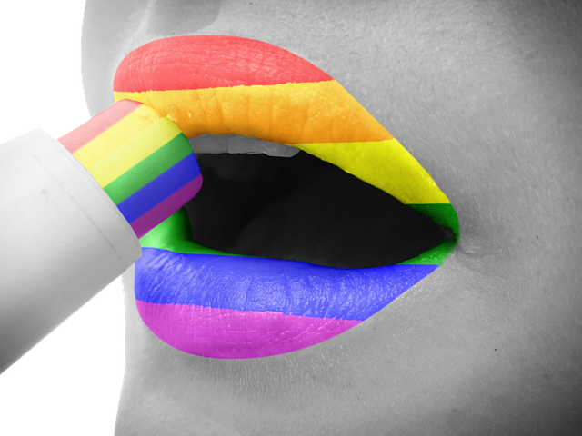 Download Lips Gay Rainbow Royalty Free Stock Illustration Image Pixabay