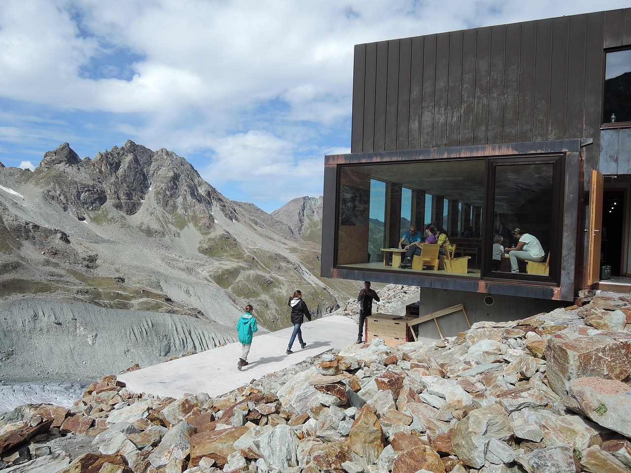 Cabin Mountain Moiry Hut - Free photo on Pixabay - Pixabay