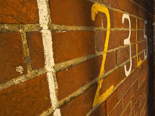 Números Pared Ladrillo - Foto gratis en Pixabay