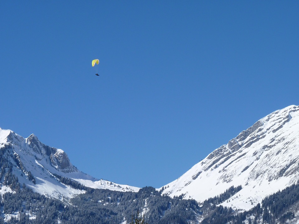 Hiver Parapente Parachute - Photo gratuite sur Pixabay - Pixabay