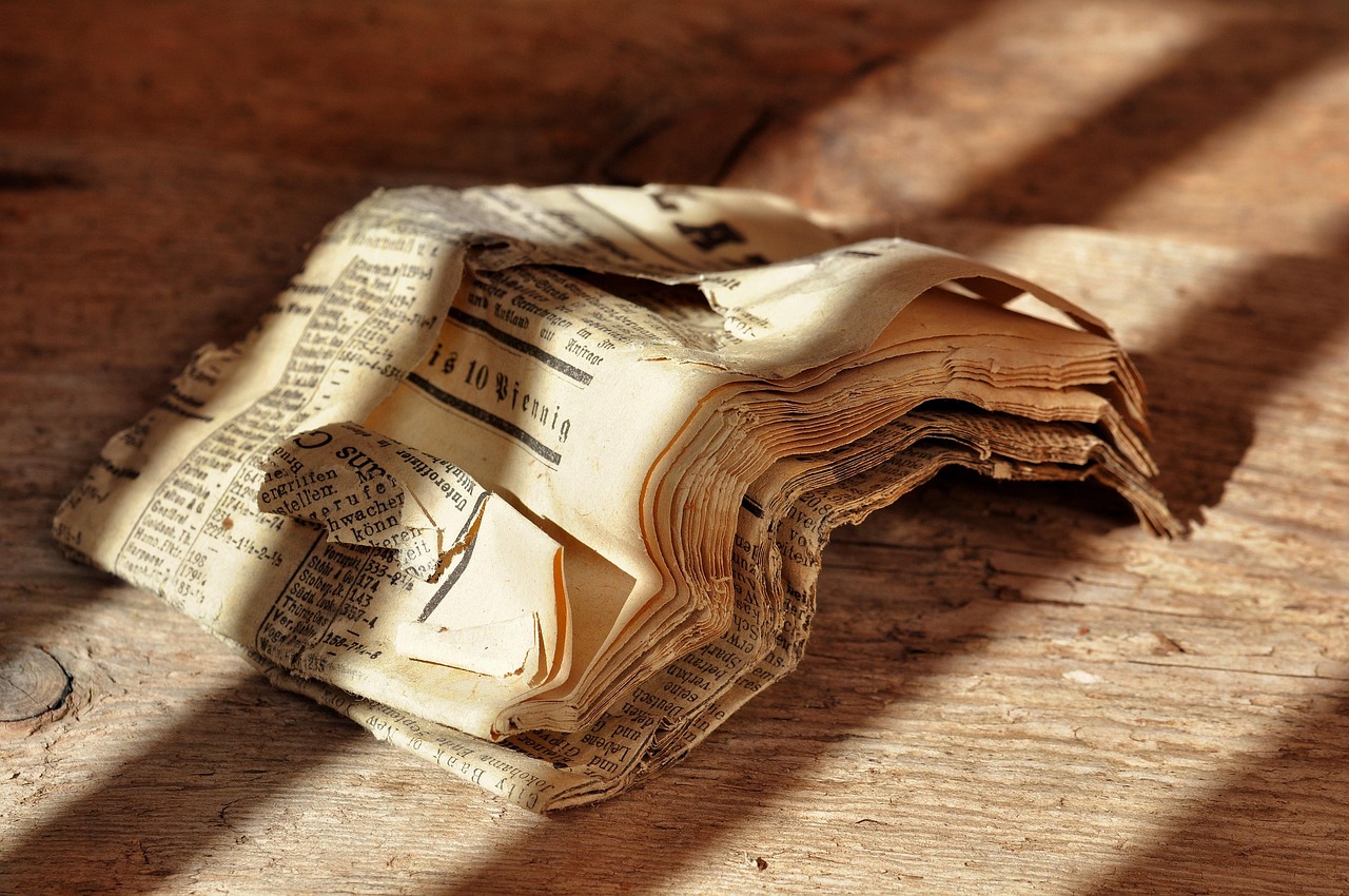 Newspaper Daily Font Old - Free photo on Pixabay