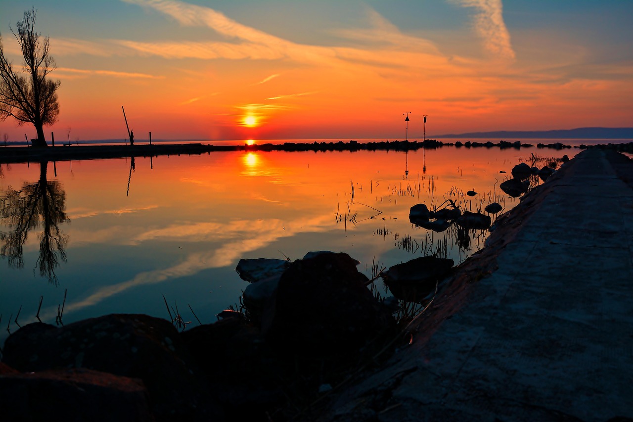 Balaton Naplemente Víz - Ingyenes fotó a Pixabay-en - Pixabay