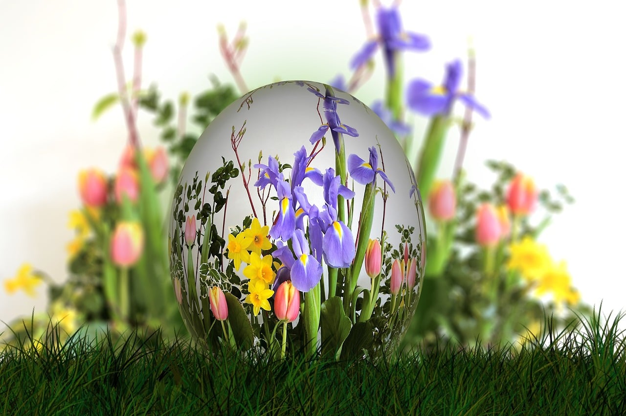 Bouquet De Fleurs Pâques Oeuf Œuf - Image gratuite sur Pixabay