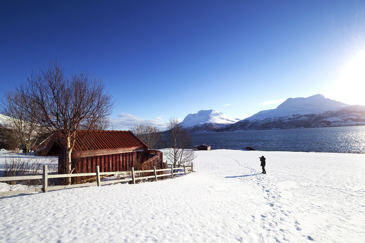 Iceland Snow Scene The Scenery - Free photo on Pixabay