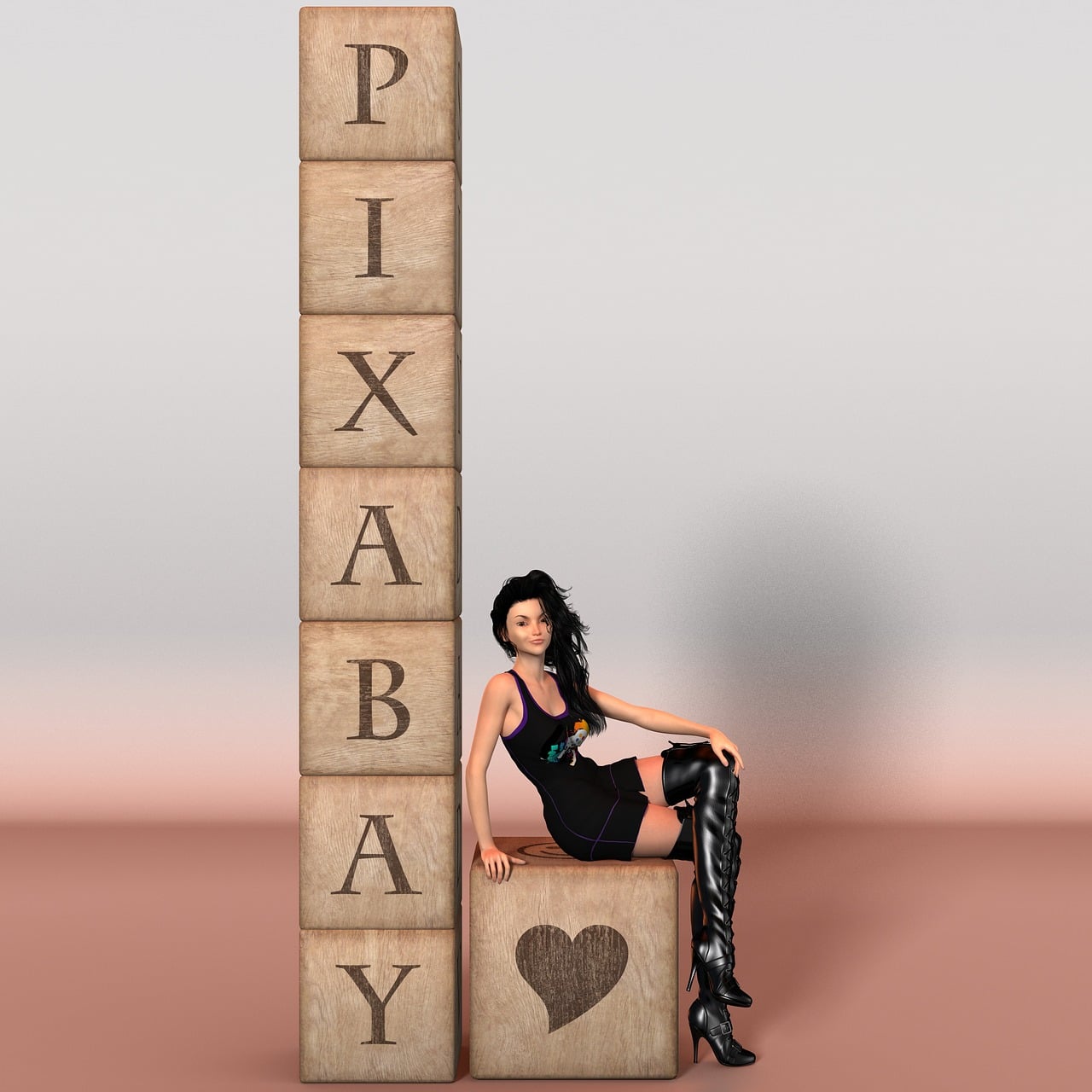 Frau Pixabay Bausteine - Kostenloses Bild auf Pixabay - Pixabay