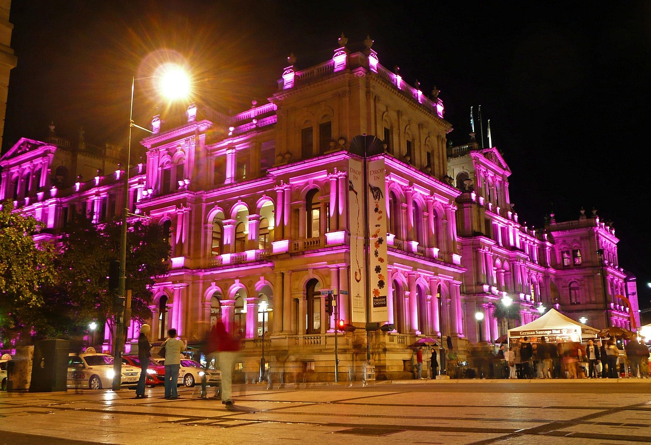 Night Shot House Purple - Free photo on Pixabay