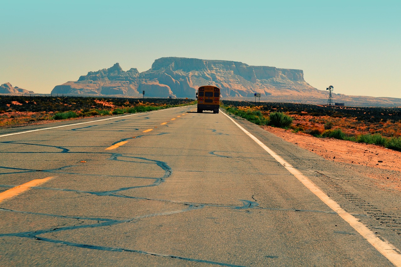 School Bus Road Pavement - Free photo on Pixabay - Pixabay