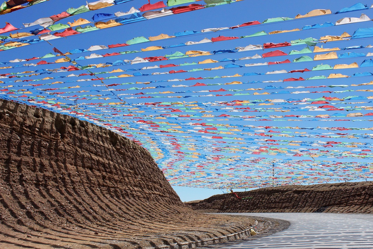 Qinghai The Scenery Prayer Flags - Free photo on Pixabay - Pixabay