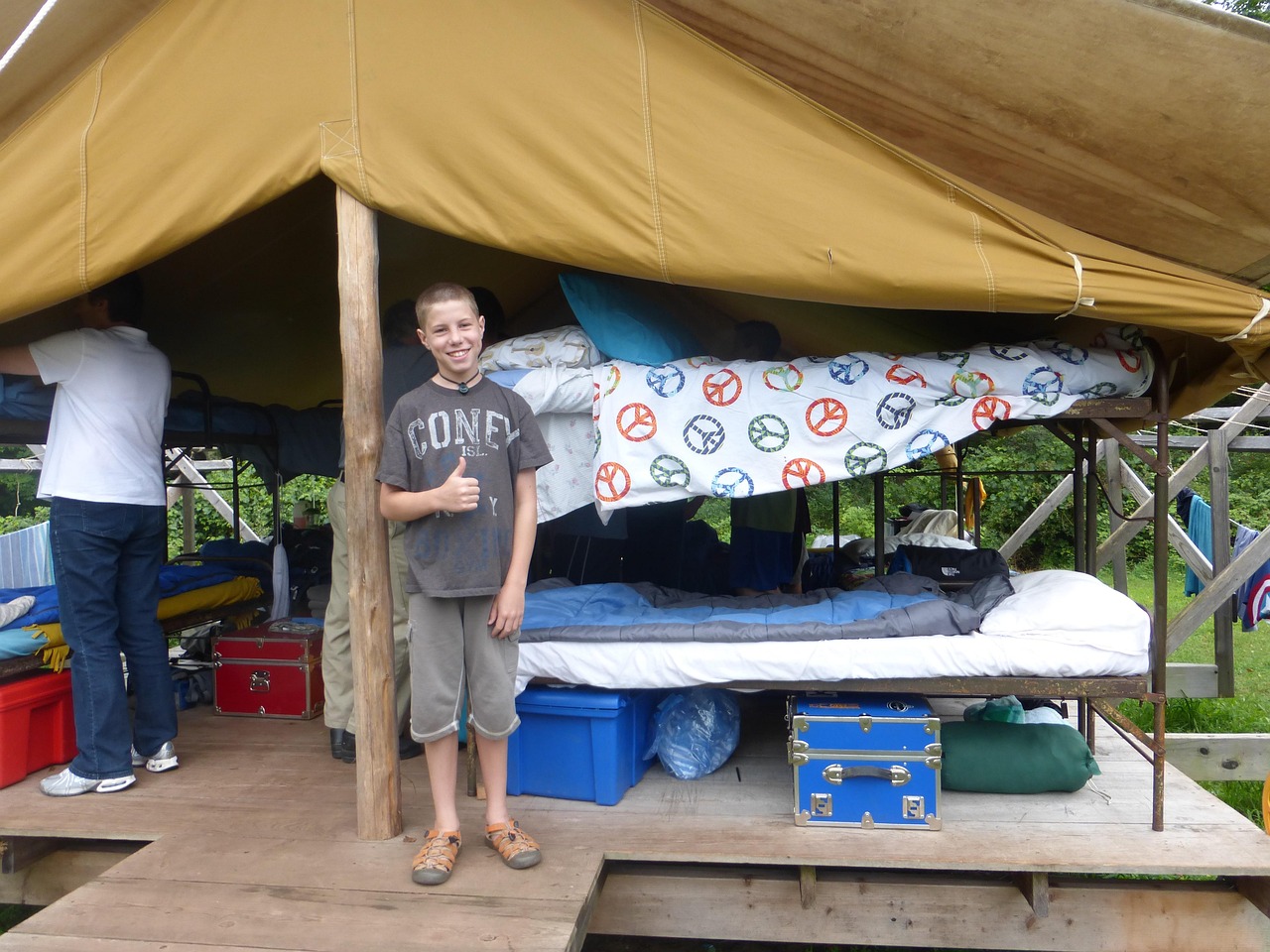 Boy Camper Tent - Free photo on Pixabay