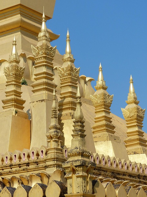 Golden Stupa Pagoda Gold - Free photo on Pixabay