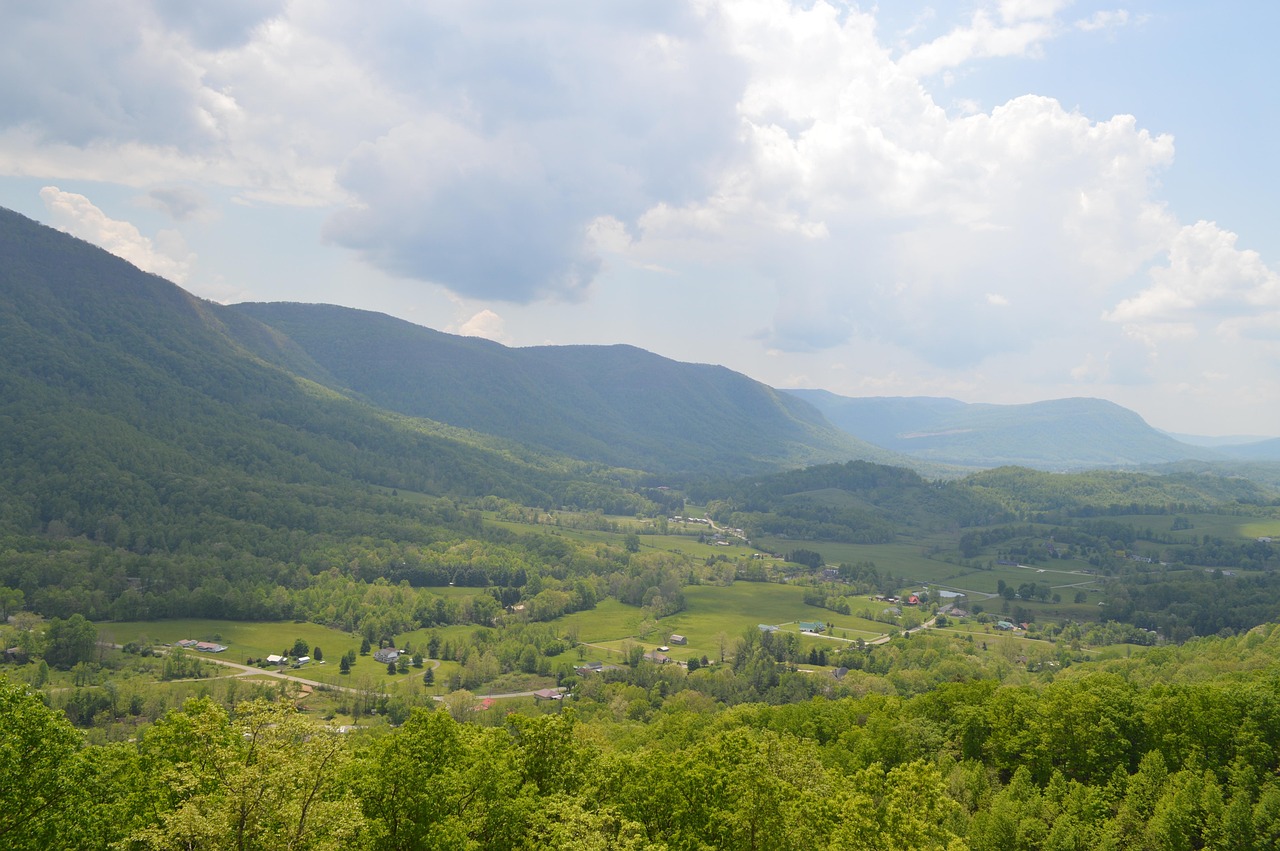 Mountains Virginia Green Fields - Free photo on Pixabay