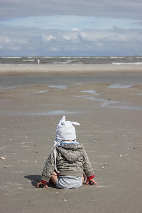 Kind Strand Nordsee - Kostenloses Foto auf Pixabay